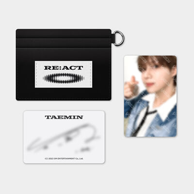 [2023 TAEMIN FANMEETING "RE : ACT"] CARD WALLET + PHOTO CARD SET - YES24