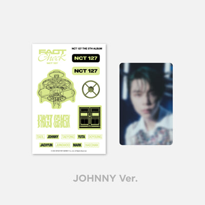 [NCT 127 - Fact Check] LUMINOUS TATTOO STICKER [JOHNNY ver.] - YES24