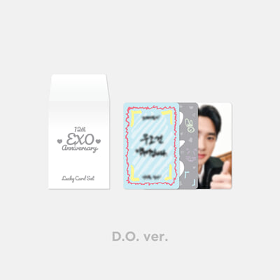 [EXO 12th Anniversary] 12주년 럭키카드 SET [디오 ver.] - YES24
